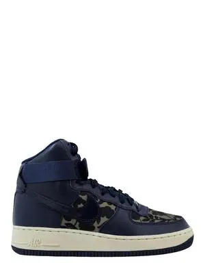 Nike Air Force 1 Hi Sneakers - Cargo Khaki/obsidian