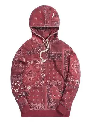Kith Deconstructed Bandana Williams Iii Hoodie - Pyre