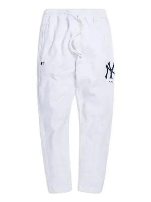 Kith For Major League Baseball New York Yankees Logo Sweatpant - Light Heather Grey