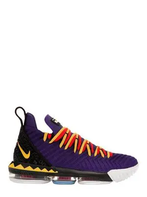 Nike Lebron 16 Martin Sneakers - Court Purple/tour Yellow/comet Red