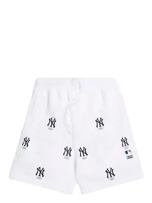 Kith For Major League Baseball New York Yankees Monogram Short - White