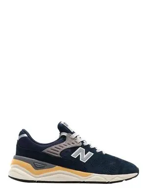 NEW BALANCE X90 Sneakers - Navy Blue/grey/yellow