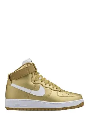 Nike Air Force 1 High-top Sneakers Metallic Gold/white