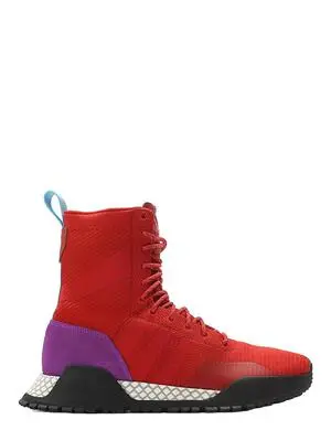 Adidas Af 1.3 High-top Sneakers - Scarelet Red/shock Purple
