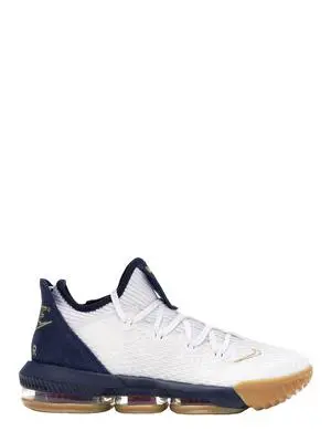 Nike Nike LeBron 16 Low Olympic Sneakers White/metallic Gold/midnight Navy Blue