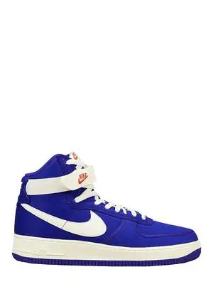 Nike Air Force 1 High-top Sneakers - Dark Concord/sail/team Orange