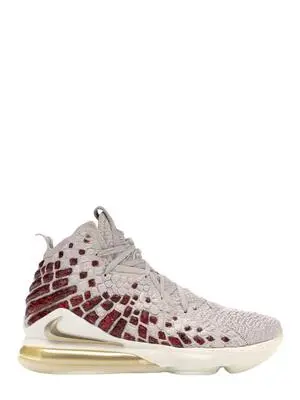 Nike Nike LeBron 17 Harlem Fashion Row Sneakers Desert Sand/metallic Gold/cedar