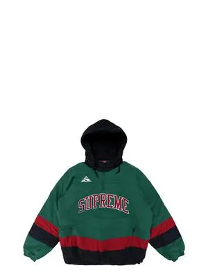 Supreme Puffy Hockey Pullover Dark Green