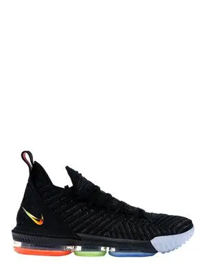 Nike Lebron 16 I Promise Sneakers - Black/metallic Silver/hyper Crimson