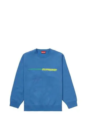 Supreme Precision Crewneck Sweatshirt - Pale Royal