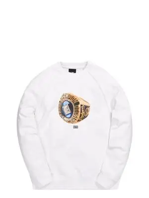 Kith For Major League Baseball Los Angeles Dodgers Champions Crewneck Sweatshirt - White