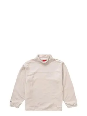 Supreme Polartec Mock Neck Pullover - Stone
