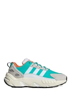 Adidas Zx 22 Boost Sneakers - Cloud White/semi Mint Rush/semi Solar Orange