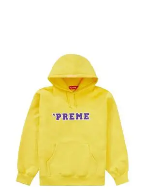 Supreme Hooded Sweatshirt - Yellow
