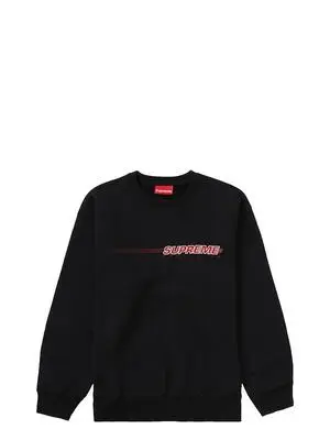 Supreme Precision Crewneck Sweatshirt - Black