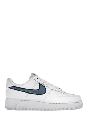 Nike Air Force 1 Iridescent Swoosh - White/grey Haze/black