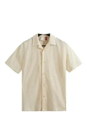 Kith Embroidered Voile Thompson Camp Collar Shirt - White