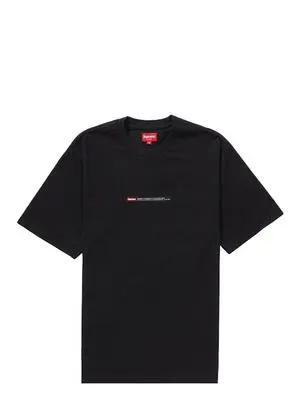 Supreme Property Label Short Sleeve Top - Black