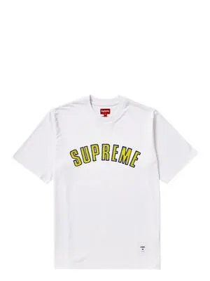 Supreme Printed Arc Short Sleeve Top - White