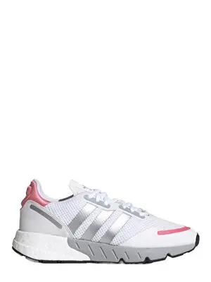 Adidas Zx 1k Boost Sneakers - Cloud White/silver Metallic/hazy Rose