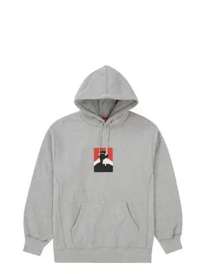 Supreme Portrait Hooded Sweatshirt - Heather Grey