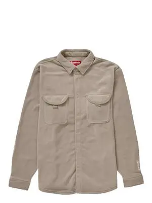 Supreme Polartec Shirt (fw23) Tan