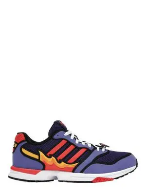 Adidas Zx 1000 The Simpsons Flaming Moes Sneakers - Purple/orange/red