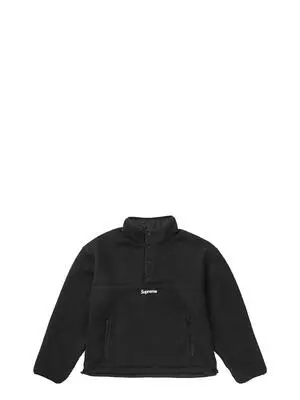 Supreme Polartec Shearling Reversible Pullover - Black
