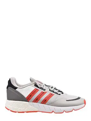 Adidas Zx 1k Boost Sneakers - Grey Two/semi Solar Red/cloud White