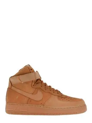Nike Air Force 1 High-top Sneakers - Flax/outdoor Green