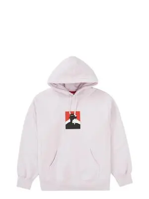Supreme Portrait Hooded Sweatshirt - Light Purple