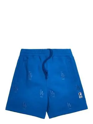 Kith For Major League Baseball Los Angeles Dodgers Monogram Short - Royal