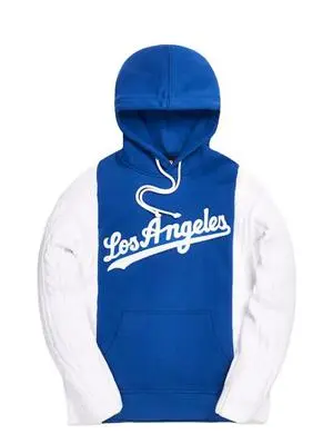 Kith For Major League Baseball Los Angeles Dodgers Combo Hoodie - Royal Blue