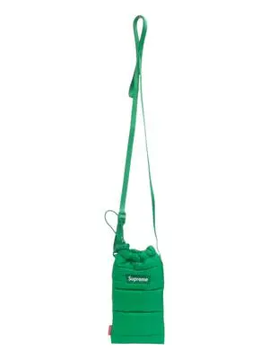 Supreme Puffer Neck Pouch - Green