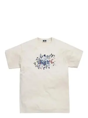 Kith Floral Serif Tee Shirt - Turtledove