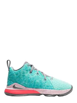 Nike Lebron 17 South Beachin Sneakers - Light Aqua/particle Grey