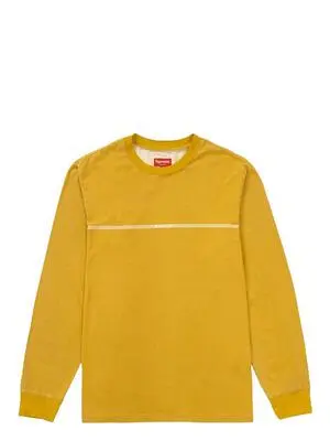 Supreme Printed Stripe Long Sleeve Top - Gold