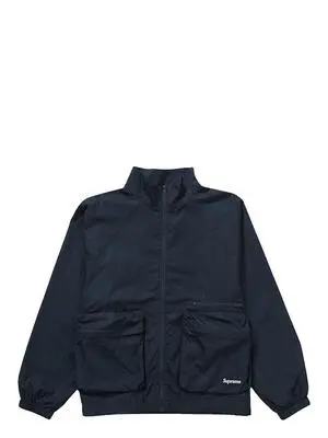 Supreme Raglan Utility Jacket - Navy Blue