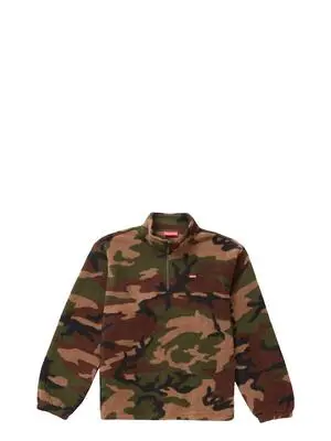 Supreme Polartec Half Zip Pullover Woodland Camo