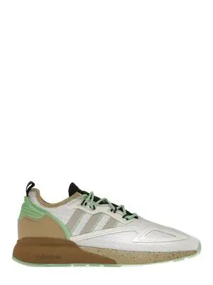 Adidas Zx 2k Boost Star Wars The Mandalorian Mudhorn Sneakers - Cloud White/glory Mint/core Black