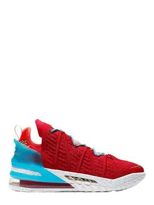 Nike Lebron 18 Gong Xi Fa Cai - Red/white/light Blue