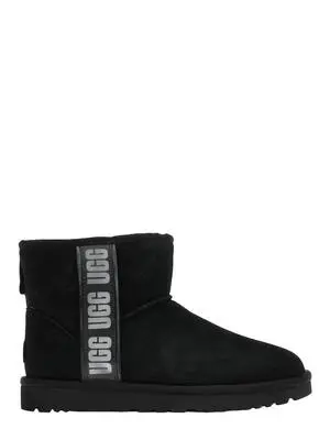 UGG Classic Mini Ii Boot Side Logo - Black