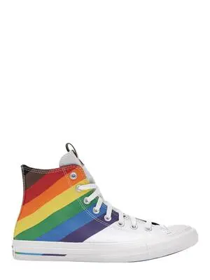 CONVERSE Chuck Taylor All Star Hi Pride Sneakers - White/university Red
