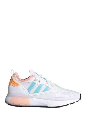 Adidas Zx 2k Boost Sneakers - Core White/hazy Sky Blue/glow Pink