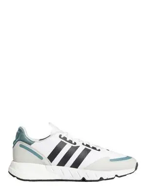 Adidas Zx 2k Boost Sneakers - Cloud White/core Black/hazy Emerald