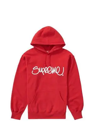 Supreme Hooded Sweatshirt Red