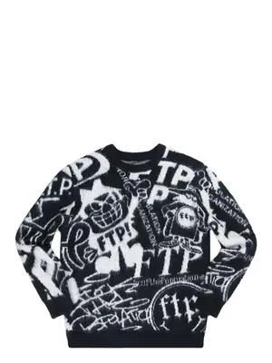 FTP Archive Mohair Sweater - Black