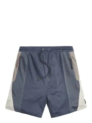 Kith Panelled Mesh Shorts - Torpedo
