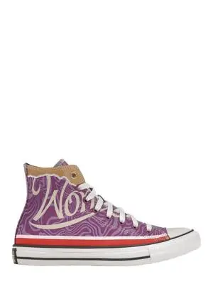 CONVERSE Chuck Taylor All Star Hi Willy Wonka Swirl - Pixel Purple/white/black