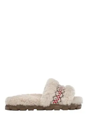 UGG Cozetta Slipper With Heritage Braid - Natural